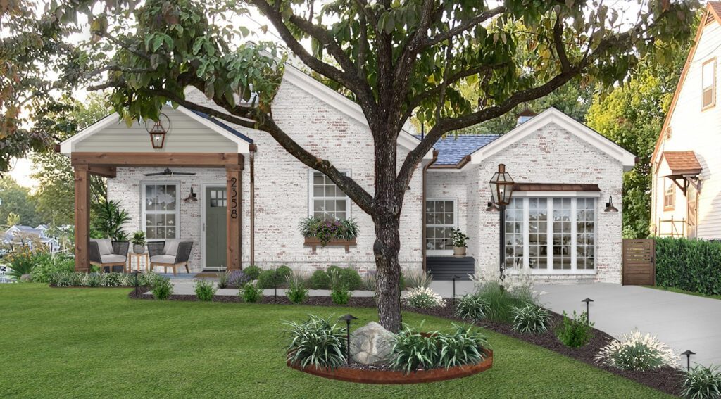 Exterior Ideas to Add Neighborhood Beautification - brick&batten